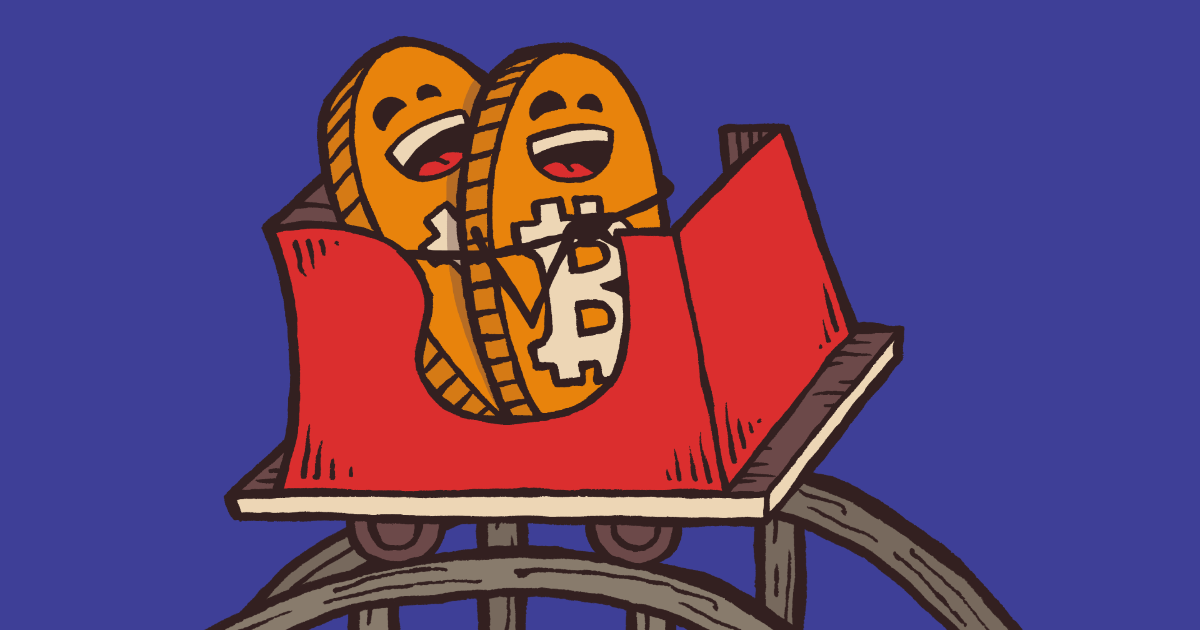 Hodl Your Love — Bitcoin Roller Coaster Guy